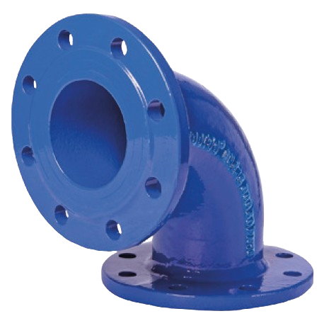 COT 90° FONTĂ CU FLANȘE PN 10/16 | Mediatac